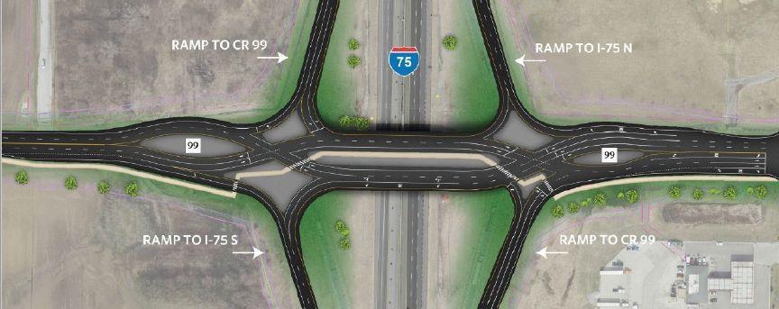 diamond intersection design