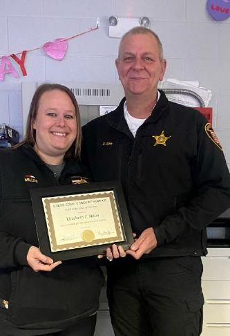 Sheriff's office dispatcher of the year recognized | Norwalk Reflector Elizabeth Miller named ...