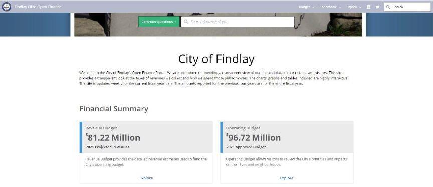 Findlay auditor releases updated financial transparency platform | The ...