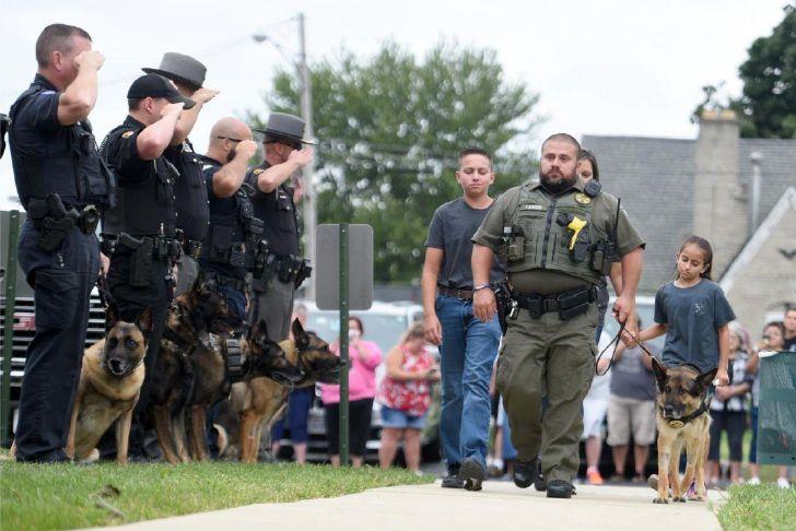 ODNR K-9 unit ends watch | The Courier PHOTO: K-9 unit Tommy and ...