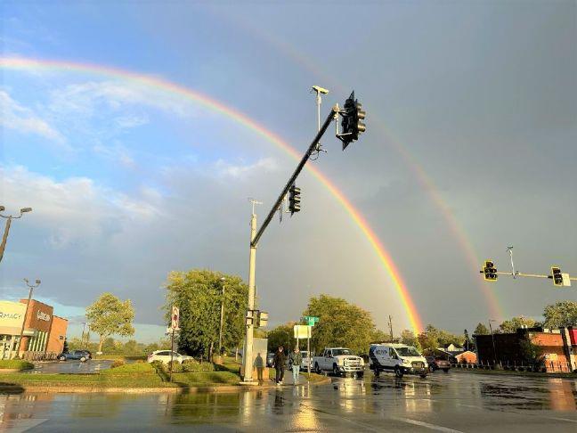Under the rainbow | The Courier PHOTO: A rainbow arched over Findlay ...