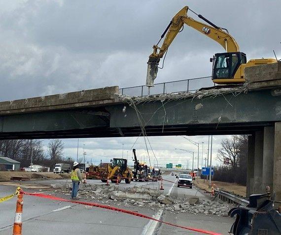 I 75 Northbound Closed After Accident The Courier Truck Strikes