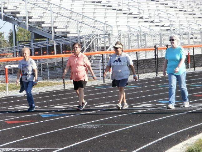 Senior walkers take over the track | The Courier 10-week challenge ...