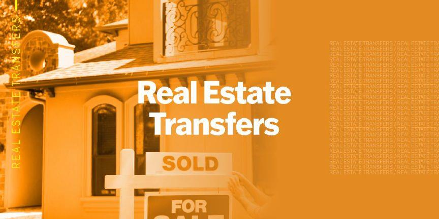 Real estate transfers | The Courier ﻿Real estate transfers