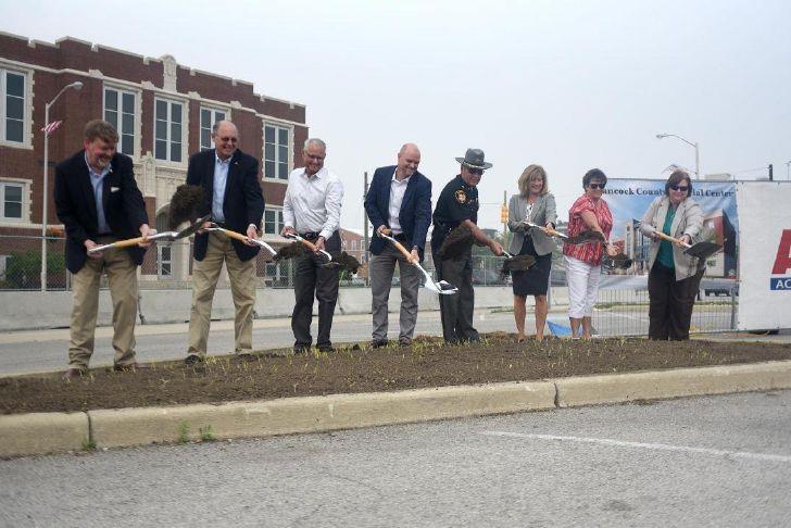 County breaks ground for new court building | The Courier Expected to ...