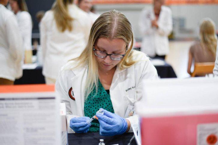 UF holds health fair | The Courier Flu shots made free for students