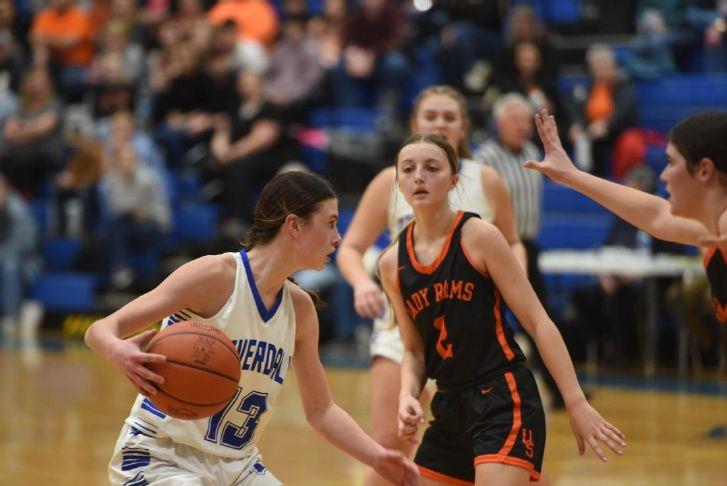 Upper Sandusky hangs on against Falcons | The Courier Girls basketball ...