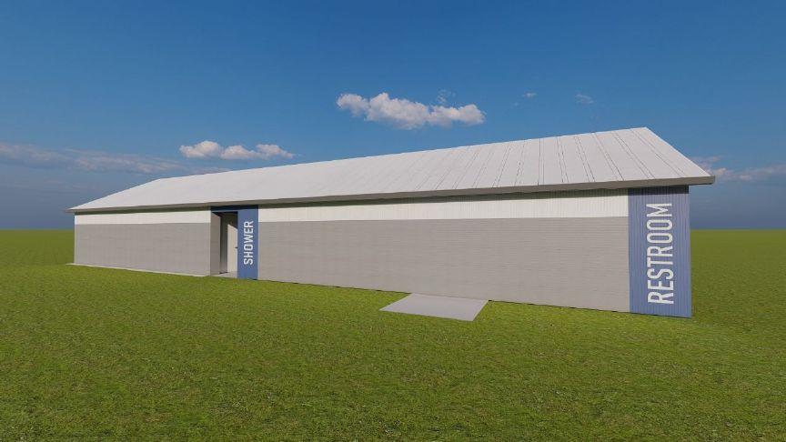 State funds help fairgrounds upgrade | The Courier Improved restroom to ...