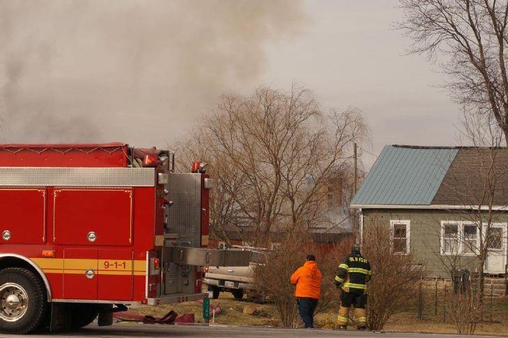 10 goats lost in barn fire | Review Times Ballville Volunteer Fire ...