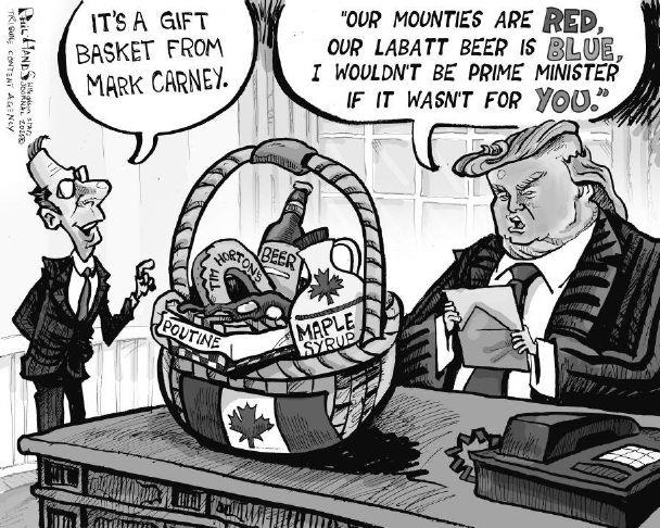 Thanks, Eh! | The Courier Monday 5-5-25 cartoon