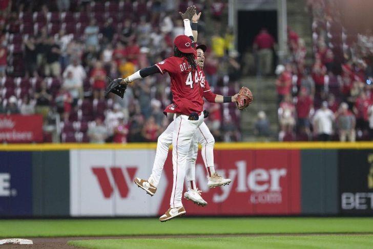 Friedl makes game-saving grab and Reds rally past Brewers | The Courier ...