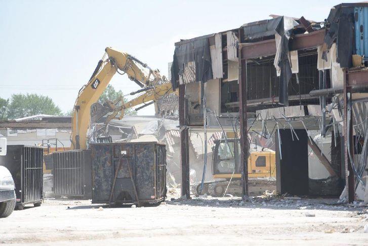 Mall demolition begins | The Courier Making way for Target