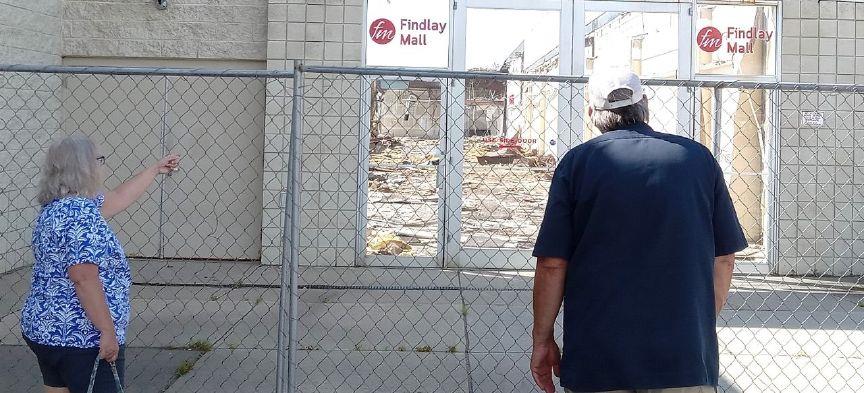 Findlay mall razing begun; stores exited | The Courier Clearing way for ...