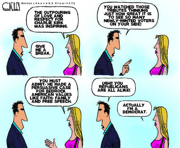 Principles for all | The Courier Wednesday Cartoon 9-24-25