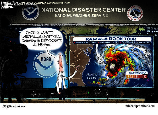 Self-inflicted storm? | Review Times Tuesday Cartoon 9-30-25