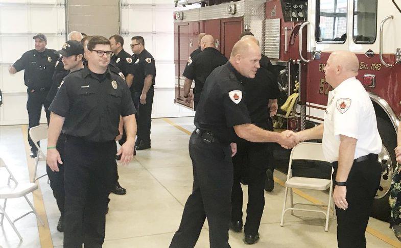 New fire chief sworn in Tuesday morning | The Courier 'He will be a ...