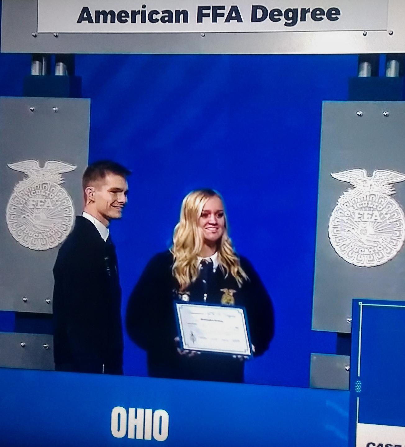 Local FFA member awarded National American FFA Degree | Norwalk ...