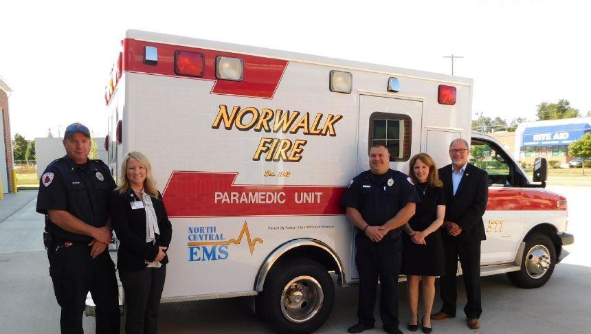 Ambulance housed at fire station strengthens North Central EMS ...