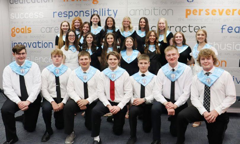 Edison High School inducts new members to National Honor Society ...