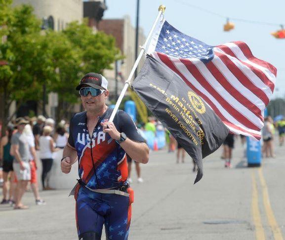 Maxton Soviak honored during, after Ironman race | Norwalk Reflector ...