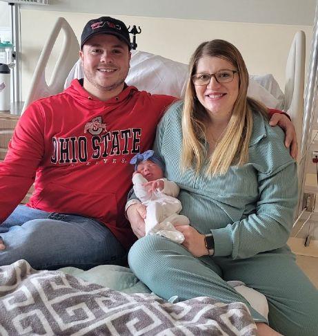 Norwalk's first baby born in 2025 | Sandusky Register Rylee, Wesley ...