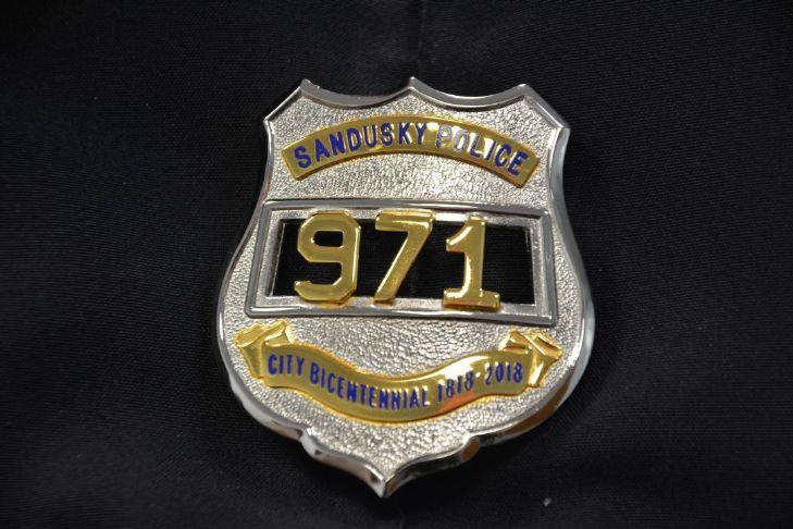 Sandusky's cops wearing special bicentennial badges | Sandusky Register ...