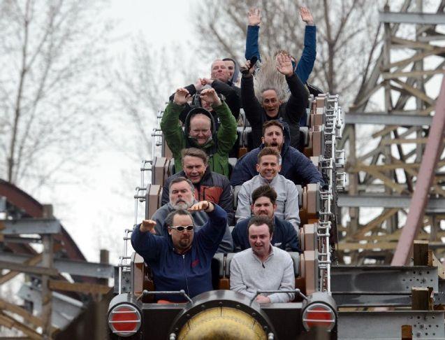 Steel Vengeance returns to multi-train operation | Sandusky Register ...