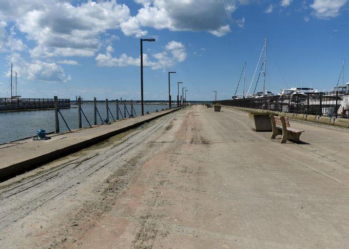 Sandusky reopens Meigs Street Pier | Sandusky Register Waterfront ...