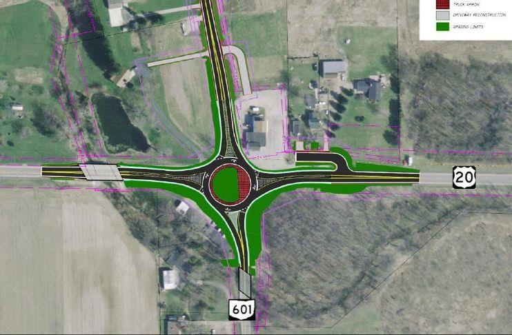 $1.7M roundabout project starts this summer | Sandusky Register Work ...