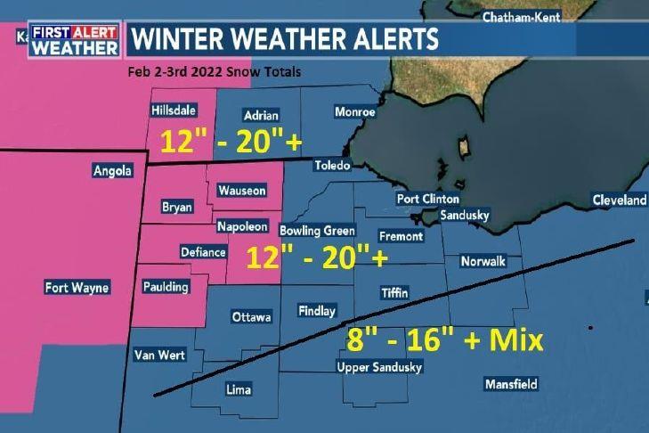 A winter storm is coming | Sandusky Register Forecasts indicate ...