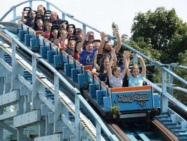 Blue Streak receives landmark plaque | Sandusky Register Designation ...