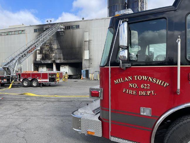 Milan plant suffers $1.5M fire | Sandusky Register Nobody injured in ...