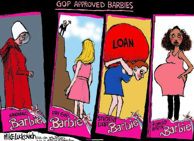 GOP Barbies | Sandusky Register Cartoon commentary