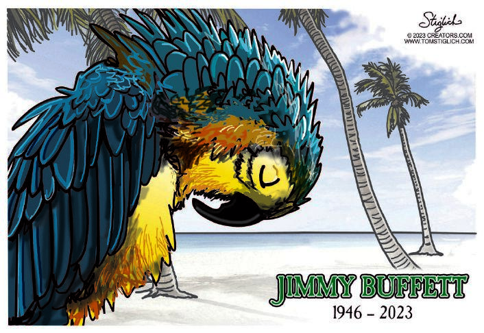 Stepped on a pop top | Sandusky Register Cartoon commentary