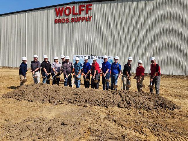 Wolff Bros breaks ground on warehouse | Sandusky Register It's to ...