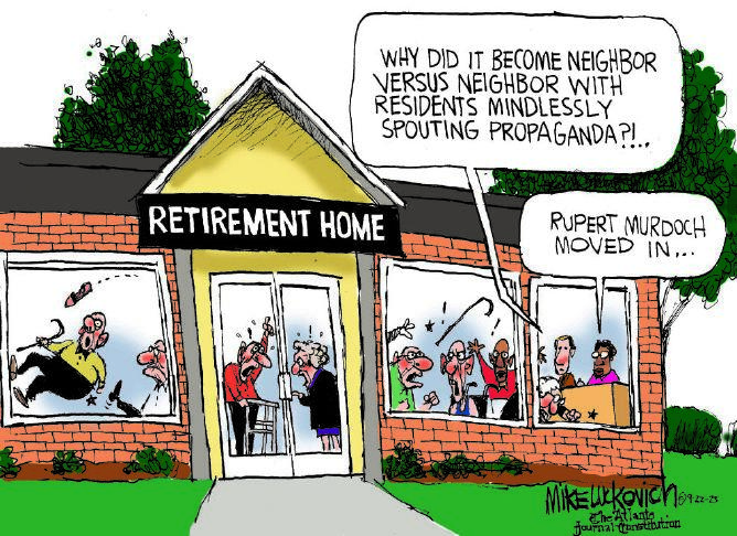 Meet the new neighbor | Sandusky Register Cartoon commentary
