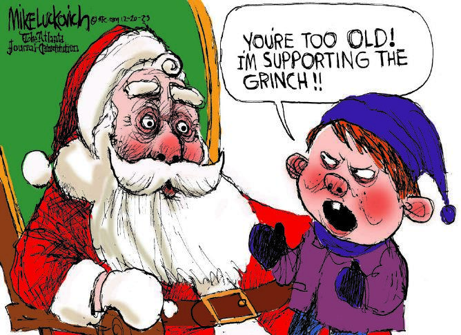 Dear Santa | Sandusky Register Cartoon commentary