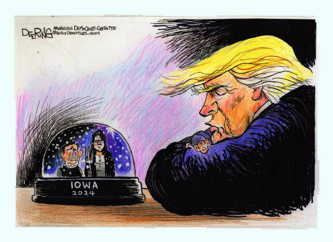 Cold Iowa | Sandusky Register Cartoon commentary