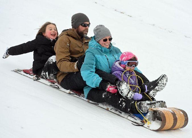 Cold weather fun | Sandusky Register Children enjoy ice, snow