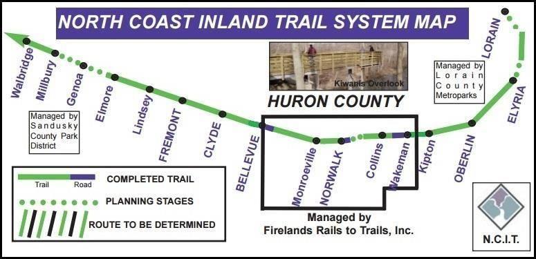 Bridge removal impacts trail | Sandusky Register . The trail is used ...