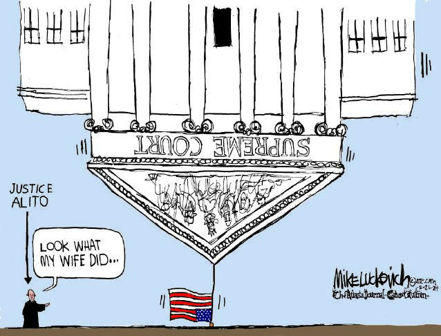 Blaming wifey | Sandusky Register Cartoon commentary