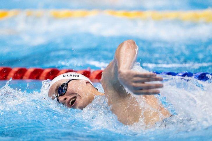 Perkins grad Charlie Clark swimming for spot on U.S. Olympic team ...