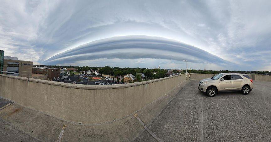 Shelf cloud over Sandusky | Sandusky Register Ahead of predicted stormy ...