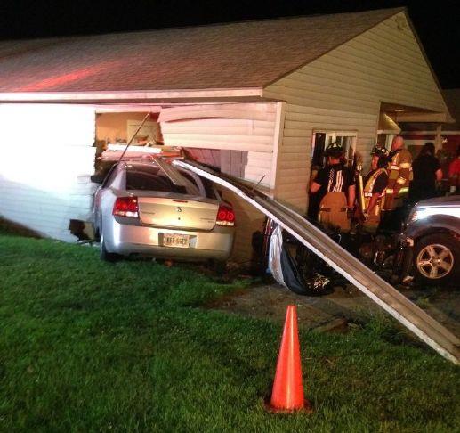 Man Arrested After Driving Car Into House Sandusky Register He Faces