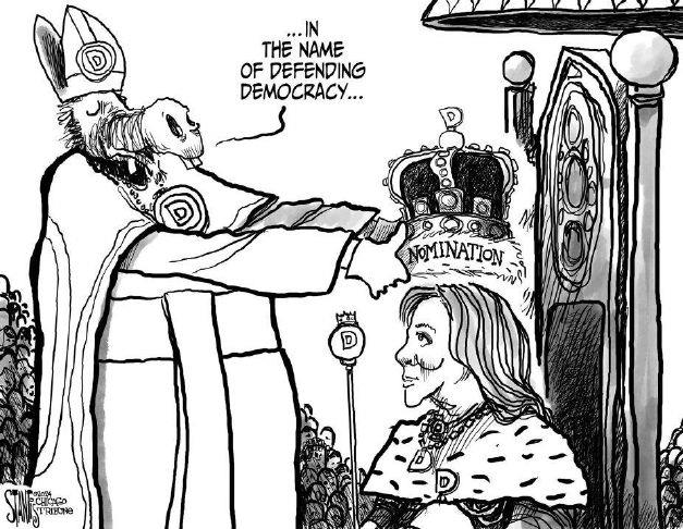 Crowning | Sandusky Register Cartoon commentary