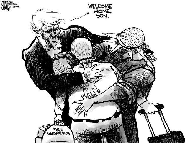 In your arms | Sandusky Register Cartoon commentary