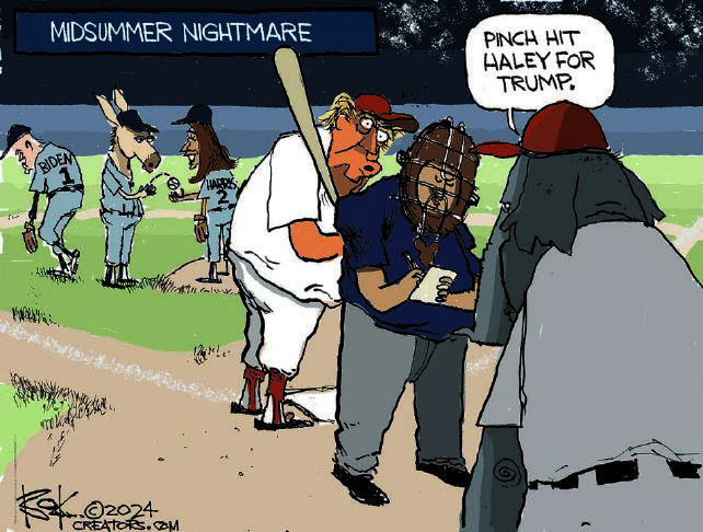 Batter up | Sandusky Register Cartoon commentary