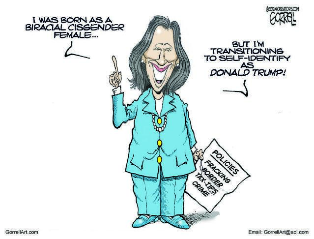 Trans-candidate | Advertiser-Tribune Cartoon commentary