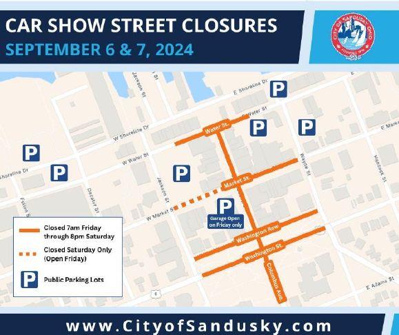 Car show creates closures | Sandusky Register Popular event raises ...