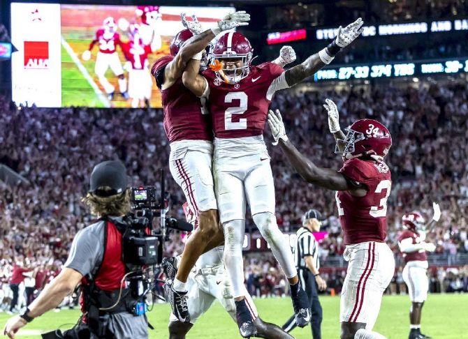 Alabama overtakes Texas at No. 1 after beating Georgia | Sandusky ...